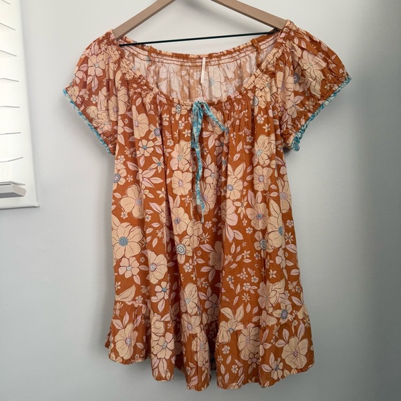 Free People | Tops | Free People Large Frankie Swing Tunic Babydoll ...
